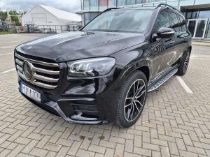 Черный Мерседес GLS 450 2020 в Аукштейи Русокай, объемом двигателя 3.00 л и пробегом 76 тыс. км за 68000 €, фото 3 на AUTOMOTO.COM.LV