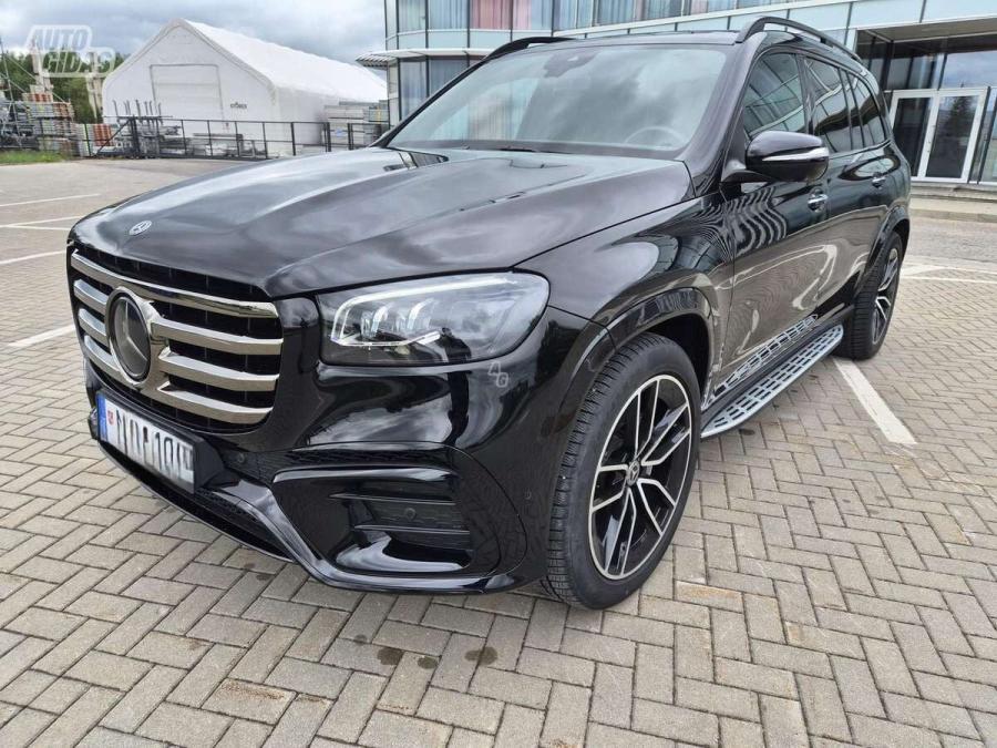 Черный Мерседес GLS 450 2020 в Аукштейи Русокай, объемом двигателя 3.00 л и пробегом 76 тыс. км за 68000 €, фото 3 на AUTOMOTO.COM.LV