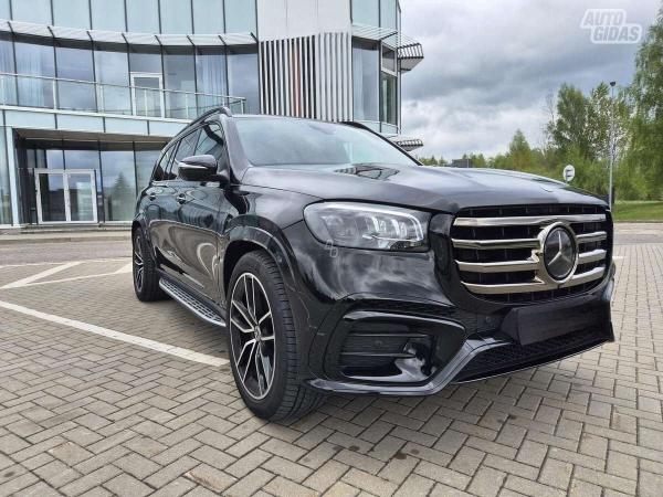 Черный Мерседес GLS 450 2020 в Аукштейи Русокай, объемом двигателя 3.00 л и пробегом 76 тыс. км за 68000 €, фото 3 на AUTOMOTO.COM.LV