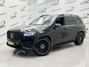 Black Mercedes-Benz GLS 450 2020 in Vilnius, with an engine capacity of 3.00 L and mileage of 89 thousand km for 59000 €, photo  on AUTOMOTO.COM.LV