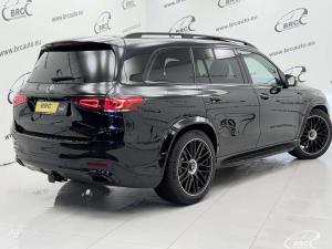 Black Mercedes-Benz GLS 450 2020 in Vilnius, with an engine capacity of 3.00 L and mileage of 89 thousand km for 59000 €, photo 4 on AUTOMOTO.COM.LV