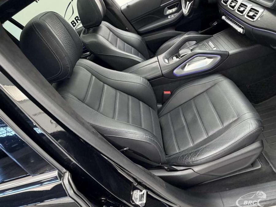 Black Mercedes-Benz GLS 450 2020 in Vilnius, with an engine capacity of 3.00 L and mileage of 89 thousand km for 59000 €, photo 7 on AUTOMOTO.COM.LV
