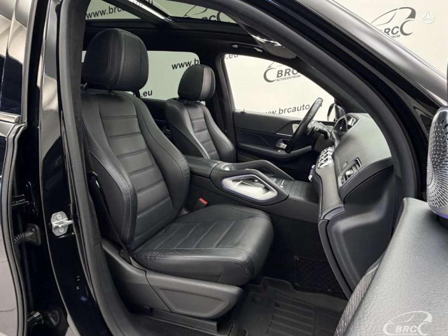 Black Mercedes-Benz GLS 450 2020 in Vilnius, with an engine capacity of 3.00 L and mileage of 89 thousand km for 59000 €, photo 9 on AUTOMOTO.COM.LV