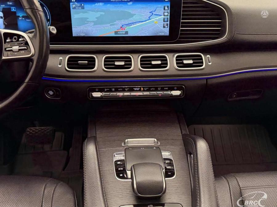Black Mercedes-Benz GLS 450 2020 in Vilnius, with an engine capacity of 3.00 L and mileage of 89 thousand km for 59000 €, photo 20 on AUTOMOTO.COM.LV