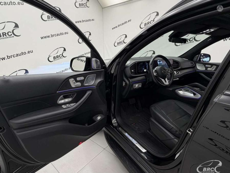 Black Mercedes-Benz GLS 450 2020 in Vilnius, with an engine capacity of 3.00 L and mileage of 89 thousand km for 59000 €, photo 24 on AUTOMOTO.COM.LV