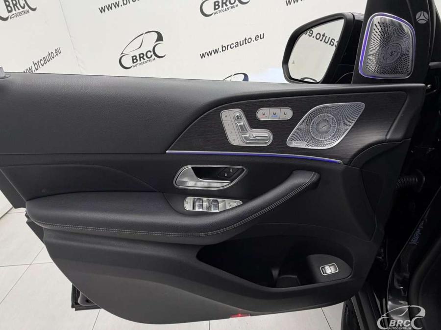 Black Mercedes-Benz GLS 450 2020 in Vilnius, with an engine capacity of 3.00 L and mileage of 89 thousand km for 59000 €, photo 25 on AUTOMOTO.COM.LV