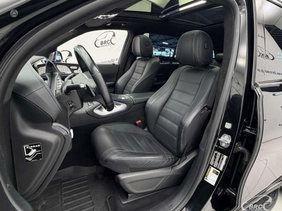 Black Mercedes-Benz GLS 450 2020 in Vilnius, with an engine capacity of 3.00 L and mileage of 89 thousand km for 59000 €, photo 28 on AUTOMOTO.COM.LV