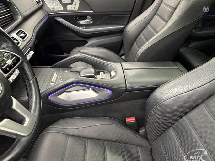 Black Mercedes-Benz GLS 450 2020 in Vilnius, with an engine capacity of 3.00 L and mileage of 89 thousand km for 59000 €, photo 29 on AUTOMOTO.COM.LV