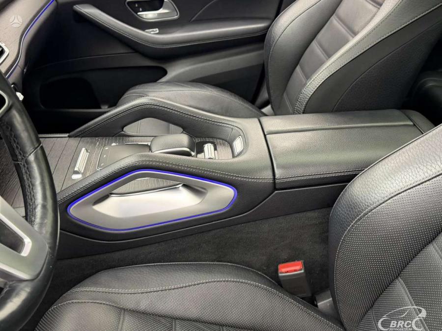 Black Mercedes-Benz GLS 450 2020 in Vilnius, with an engine capacity of 3.00 L and mileage of 89 thousand km for 59000 €, photo 32 on AUTOMOTO.COM.LV