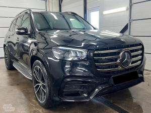 Melns Mercedes-Benz GLS 450 2020 Aukštieji Rusokai, ar dzinēja tilpumu 3.00 L un nobraukumu 80 tūkst. km par 64000 €, foto  vietnē AUTOMOTO.COM.LV