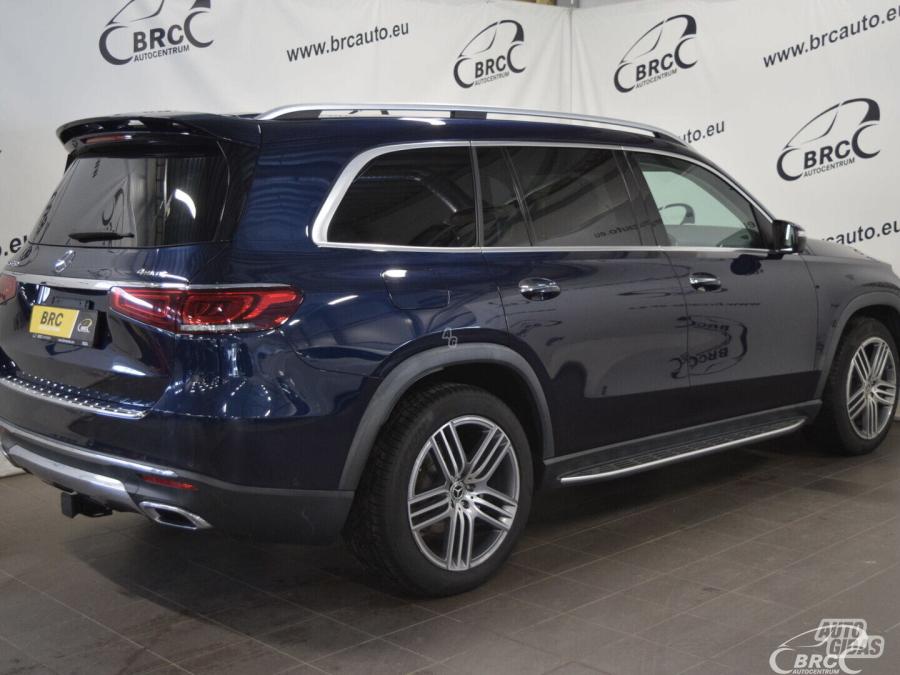 Melns Mercedes-Benz GLS 450 2021 Rīga, ar dzinēja tilpumu 3.00 L un nobraukumu 120 tūkst. km par 59900 €, foto 2 vietnē AUTOMOTO.COM.LV