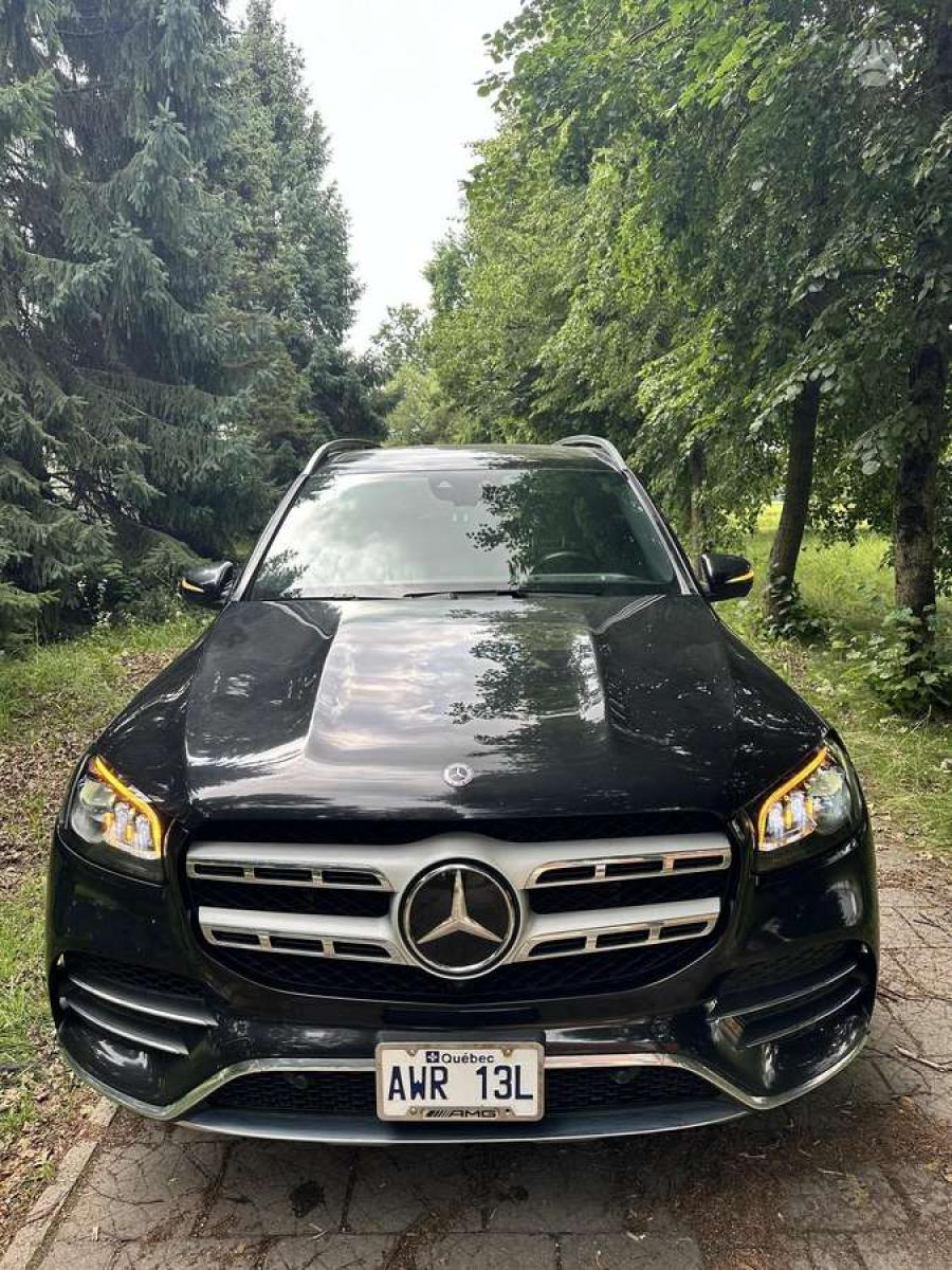 Черный Мерседес GLS 450 2021 в Алитус, объемом двигателя 3.00 л и пробегом 172 тыс. км за 46700 €, фото 6 на AUTOMOTO.COM.LV