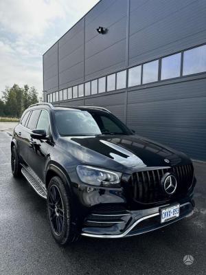 Черный Мерседес GLS 450 2021 в Алитус, объемом двигателя 3.00 л и пробегом 172 тыс. км за 46500 €, фото  на AUTOMOTO.COM.LV