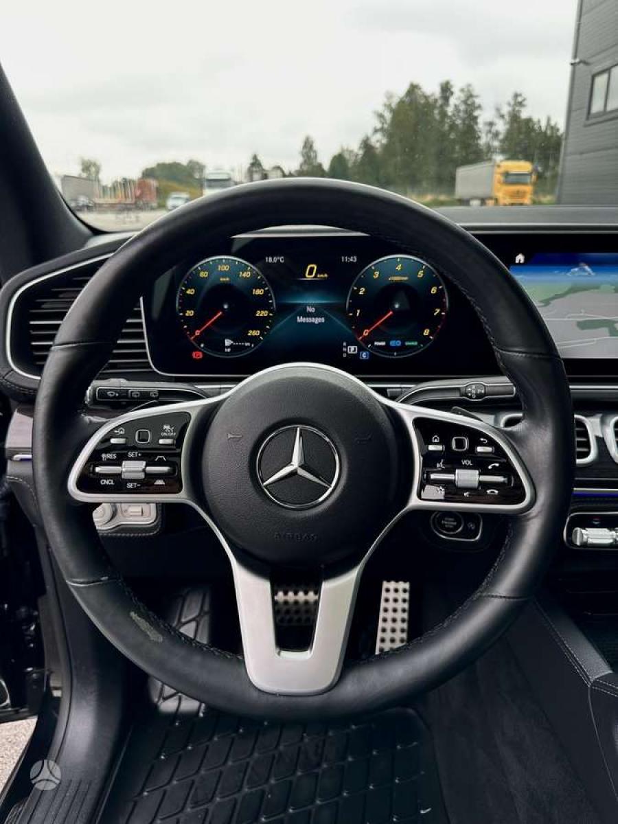 Черный Мерседес GLS 450 2021 в Алитус, объемом двигателя 3.00 л и пробегом 172 тыс. км за 46500 €, фото 10 на AUTOMOTO.COM.LV