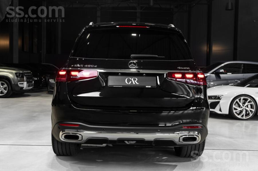 Черный Мерседес GLS 450 2025 в Рига, объемом двигателя 3.00 л и пробегом 20 тыс. км за 107000 €, фото 6 на AUTOMOTO.COM.LV