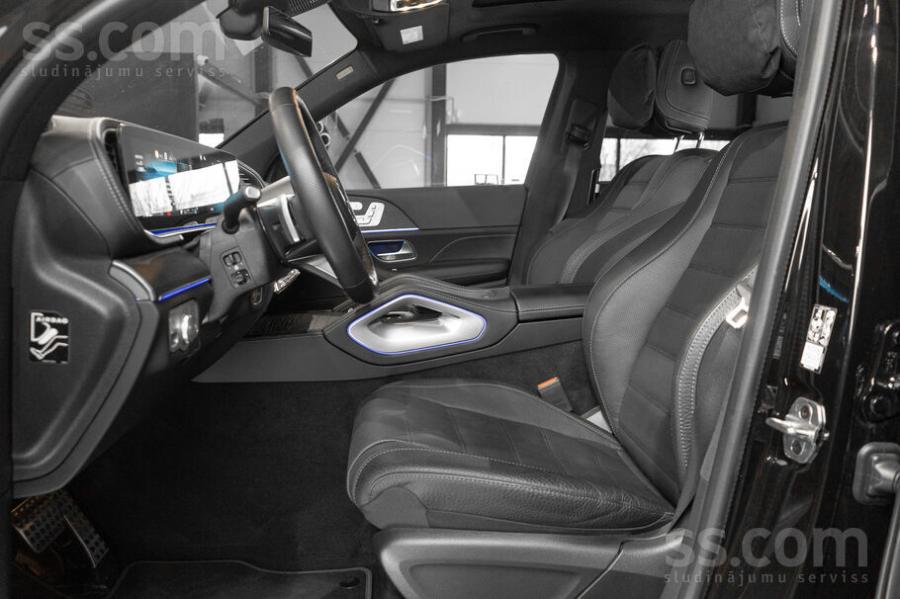 Черный Мерседес GLS 450 2025 в Рига, объемом двигателя 3.00 л и пробегом 20 тыс. км за 107000 €, фото 9 на AUTOMOTO.COM.LV