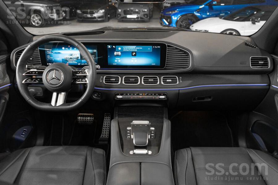Черный Мерседес GLS 450 2025 в Рига, объемом двигателя 3.00 л и пробегом 20 тыс. км за 107000 €, фото 11 на AUTOMOTO.COM.LV
