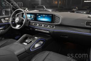 Черный Мерседес GLS 450 2025 в Рига, объемом двигателя 3.00 л и пробегом 20 тыс. км за 107000 €, фото 12 на AUTOMOTO.COM.LV