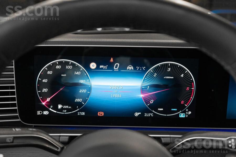 Черный Мерседес GLS 450 2025 в Рига, объемом двигателя 3.00 л и пробегом 20 тыс. км за 107000 €, фото 20 на AUTOMOTO.COM.LV