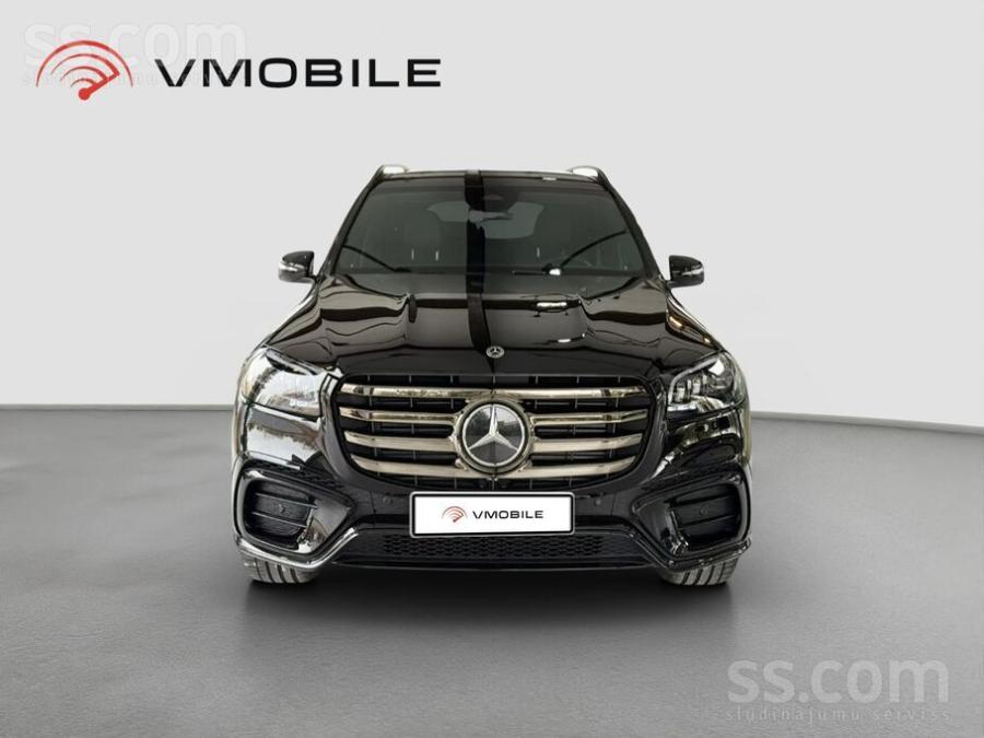 Черный Мерседес GLS 450 2025 в Рига, объемом двигателя 3.00 л и пробегом 11 тыс. км за 108600 €, фото 4 на AUTOMOTO.COM.LV