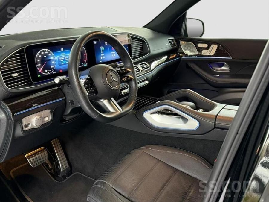Черный Мерседес GLS 450 2025 в Рига, объемом двигателя 3.00 л и пробегом 11 тыс. км за 108600 €, фото 6 на AUTOMOTO.COM.LV