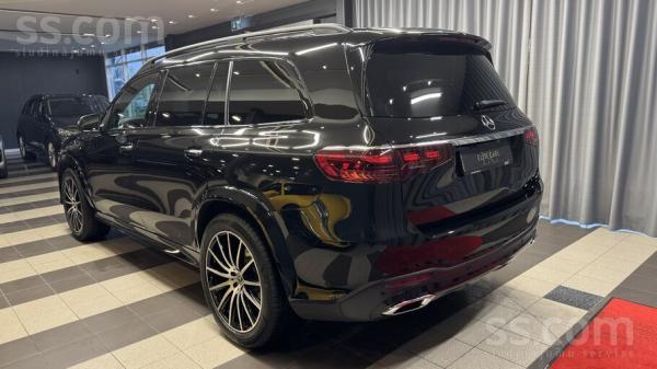 Melns Mercedes-Benz GLS 450 2025 Rīga, ar dzinēja tilpumu 3.00 L un nobraukumu 9 tūkst. km par 104990 €, foto 7 vietnē AUTOMOTO.COM.LV