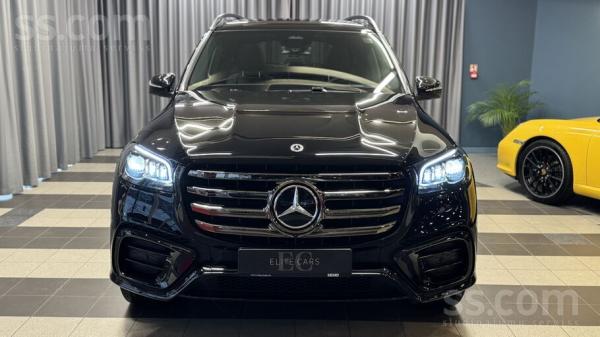 Melns Mercedes-Benz GLS 450 2025 Rīga, ar dzinēja tilpumu 3.00 L un nobraukumu 9 tūkst. km par 104990 €, foto 8 vietnē AUTOMOTO.COM.LV