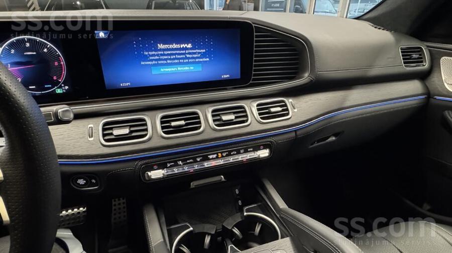 Черный Мерседес GLS 450 2025 в Рига, объемом двигателя 3.00 л и пробегом 9 тыс. км за 104990 €, фото 34 на AUTOMOTO.COM.LV