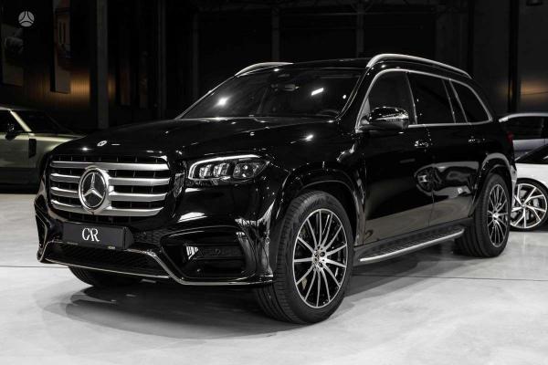 Melns Mercedes-Benz GLS 450 2025 Rīga, ar dzinēja tilpumu 0.00 L un nobraukumu 20 tūkst. km par 107000 €, foto 1 vietnē AUTOMOTO.COM.LV