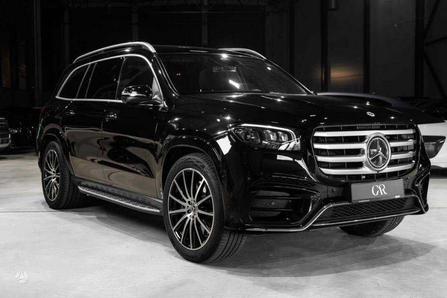 Melns Mercedes-Benz GLS 450 2025 Rīga, ar dzinēja tilpumu 0.00 L un nobraukumu 20 tūkst. km par 107000 €, foto 4 vietnē AUTOMOTO.COM.LV