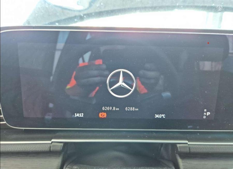 Black Mercedes-Benz GLS 450 2026 in Klaipeda, with an engine capacity of 2.99 L and mileage of 6 thousand km for 37259 €, photo 8 on AUTOMOTO.COM.LV