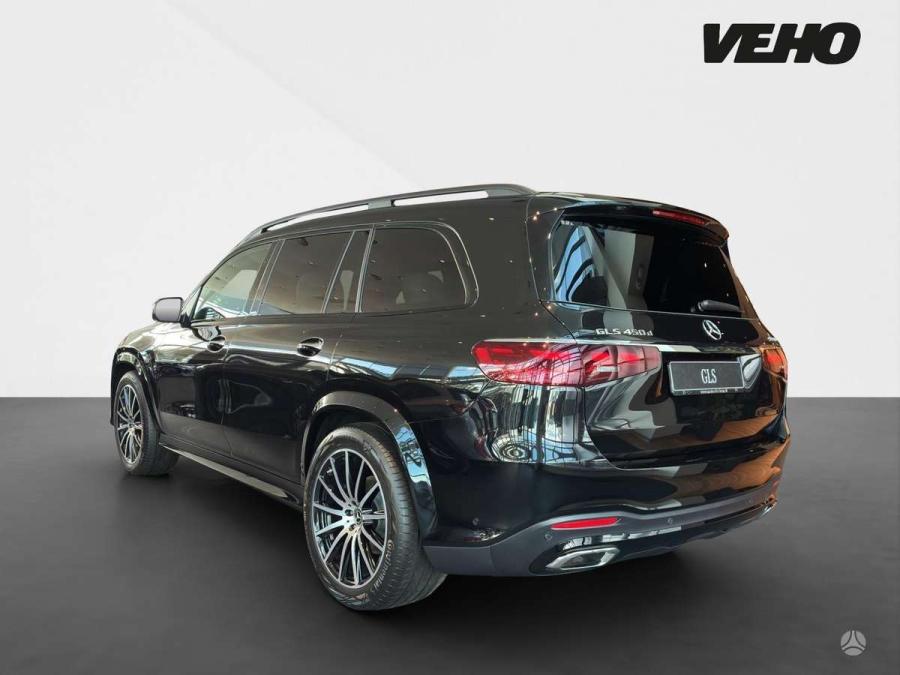 Черный Мерседес GLS 450 2026 в Вильнюс, объемом двигателя 2.99 л и пробегом 0 тыс. км за 120872 €, фото 3 на AUTOMOTO.COM.LV