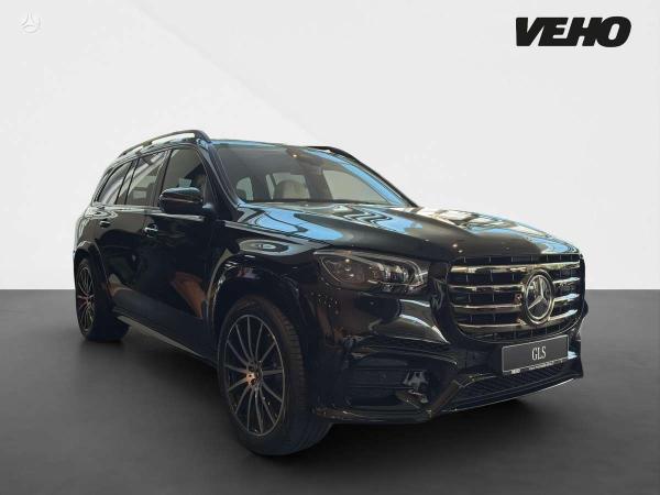Черный Мерседес GLS 450 2026 в Вильнюс, объемом двигателя 2.99 л и пробегом 0 тыс. км за 120872 €, фото 3 на AUTOMOTO.COM.LV