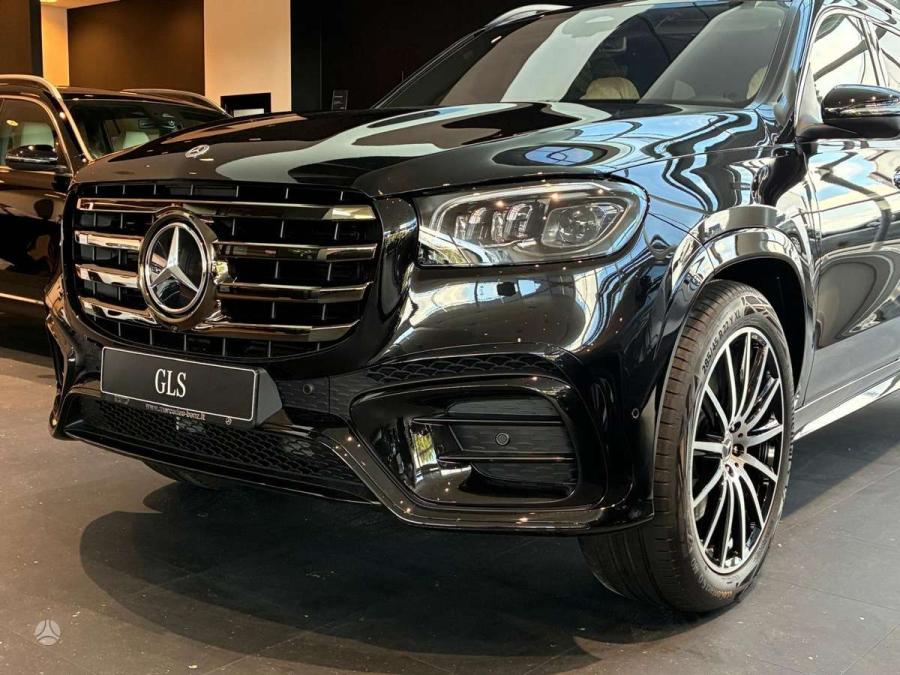 Черный Мерседес GLS 450 2026 в Вильнюс, объемом двигателя 2.99 л и пробегом 0 тыс. км за 120872 €, фото 6 на AUTOMOTO.COM.LV