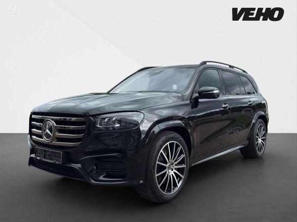 Черный Мерседес GLS 450 2026 в Вильнюс, объемом двигателя 2.99 л и пробегом 0 тыс. км за 119987 €, фото 1 на AUTOMOTO.COM.LV