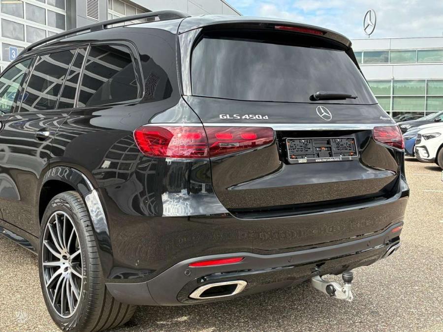 Черный Мерседес GLS 450 2026 в Вильнюс, объемом двигателя 2.99 л и пробегом 0 тыс. км за 119987 €, фото 11 на AUTOMOTO.COM.LV