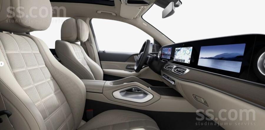 Черный Мерседес GLS 450 2026 в Рига, объемом двигателя 3.00 л и пробегом 100 тыс. км за 140690 €, фото 7 на AUTOMOTO.COM.LV