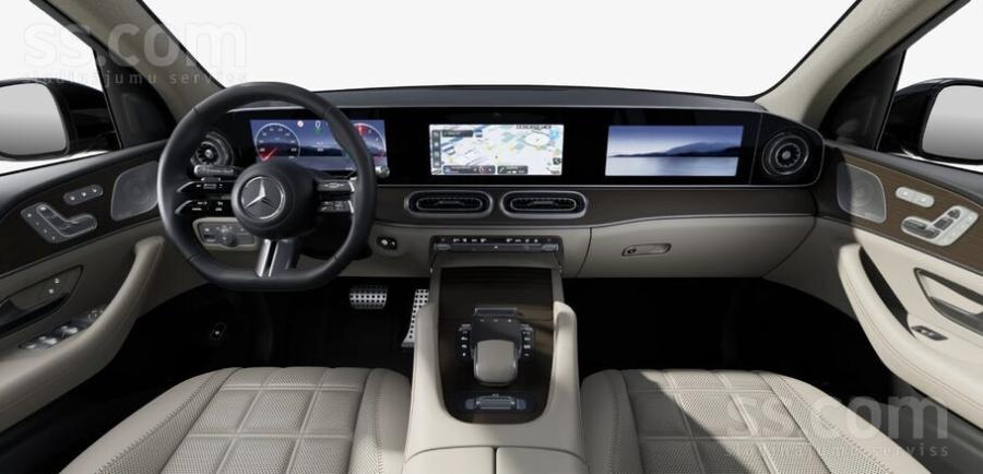 Черный Мерседес GLS 450 2026 в Рига, объемом двигателя 3.00 л и пробегом 100 тыс. км за 140690 €, фото 8 на AUTOMOTO.COM.LV