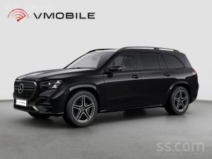 Melns Mercedes-Benz GLS 450 2026 Rīga, ar dzinēja tilpumu 3.00 L un nobraukumu 100 tūkst. km par 138990 €, foto  vietnē AUTOMOTO.COM.LV