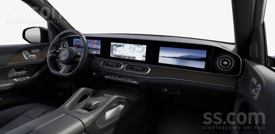 Черный Мерседес GLS 450 2026 в Рига, объемом двигателя 3.00 л и пробегом 100 тыс. км за 138990 €, фото 7 на AUTOMOTO.COM.LV