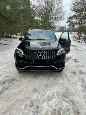 Melns Mercedes-Benz GLS 450 2017 Viļņa, ar dzinēja tilpumu 3.00 L un nobraukumu 168 tūkst. km par 27800 €, foto 10 vietnē AUTOMOTO.COM.LV