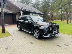 Melns Mercedes-Benz GLS 450 2020 Tallina, ar dzinēja tilpumu 3.00 L un nobraukumu 143 tūkst. km par 67000 €, foto 4 vietnē AUTOMOTO.COM.LV
