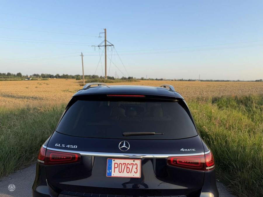 Zils Mercedes-Benz GLS 450 2020 Šauļi, ar dzinēja tilpumu 3.00 L un nobraukumu 158 tūkst. km par 44444 €, foto 4 vietnē AUTOMOTO.COM.LV