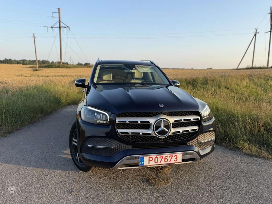 Zils Mercedes-Benz GLS 450 2020 Šauļi, ar dzinēja tilpumu 3.00 L un nobraukumu 158 tūkst. km par 44444 €, foto 14 vietnē AUTOMOTO.COM.LV