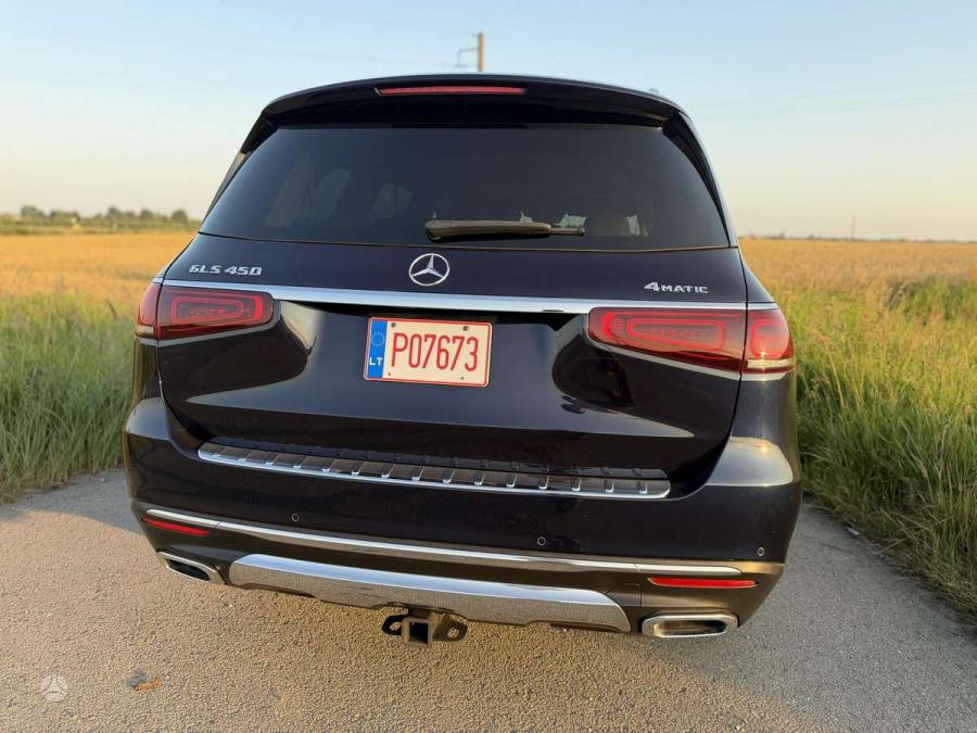 Zils Mercedes-Benz GLS 450 2020 Šauļi, ar dzinēja tilpumu 3.00 L un nobraukumu 158 tūkst. km par 44444 €, foto 16 vietnē AUTOMOTO.COM.LV