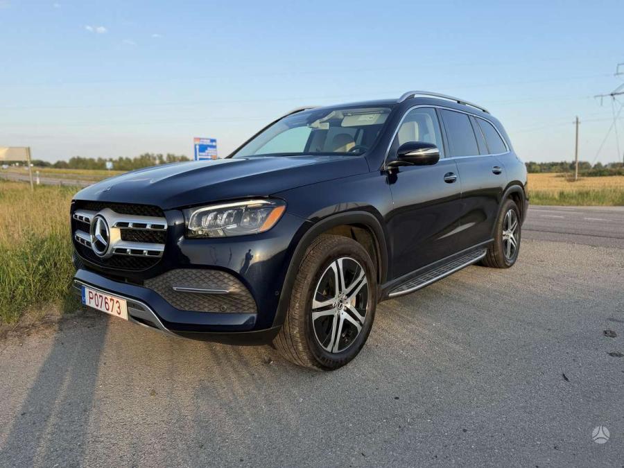 Zils Mercedes-Benz GLS 450 2020 Šauļi, ar dzinēja tilpumu 3.00 L un nobraukumu 158 tūkst. km par 44444 €, foto 46 vietnē AUTOMOTO.COM.LV