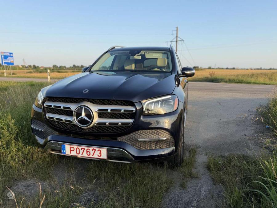 Zils Mercedes-Benz GLS 450 2020 Šauļi, ar dzinēja tilpumu 3.00 L un nobraukumu 158 tūkst. km par 44444 €, foto 50 vietnē AUTOMOTO.COM.LV