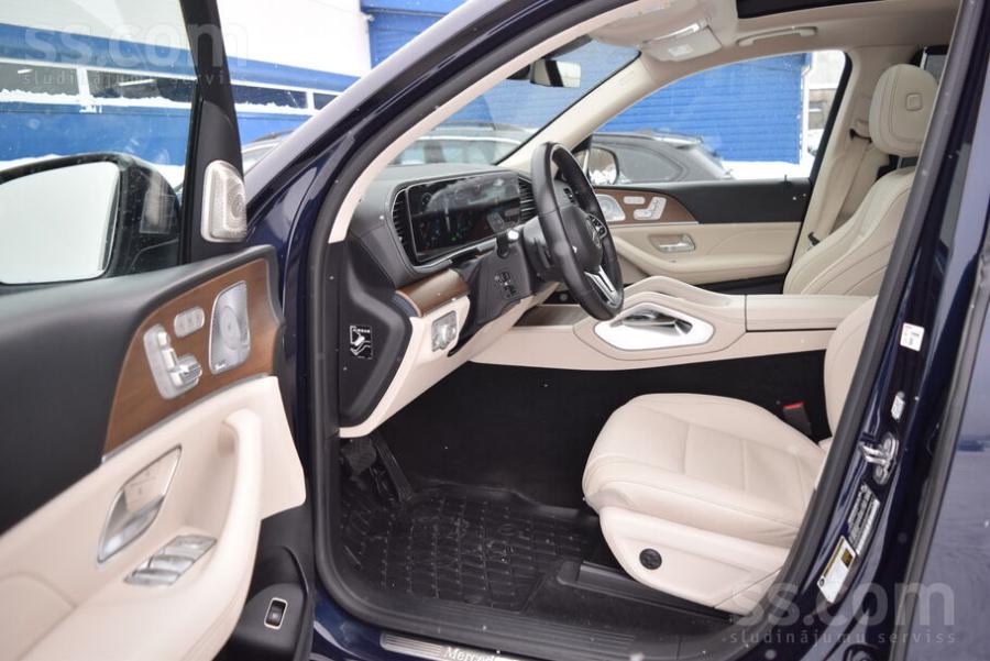 Zils Mercedes-Benz GLS 450 2021 Rīga, ar dzinēja tilpumu 3.00 L un nobraukumu 120 tūkst. km par 59900 €, foto 3 vietnē AUTOMOTO.COM.LV