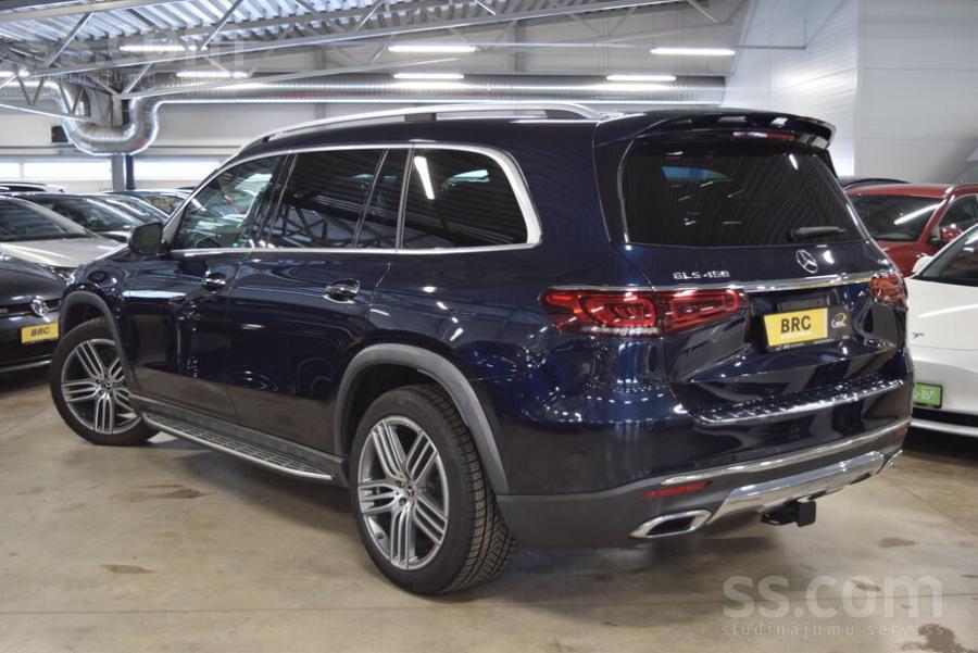 Zils Mercedes-Benz GLS 450 2021 Rīga, ar dzinēja tilpumu 3.00 L un nobraukumu 120 tūkst. km par 44900 €, foto 3 vietnē AUTOMOTO.COM.LV