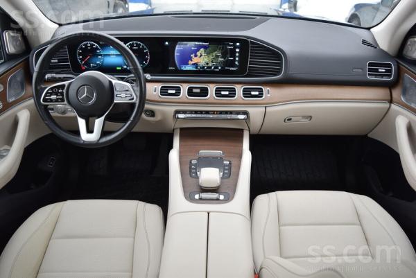 Синий Мерседес GLS 450 2021 в Рига, объемом двигателя 3.00 л и пробегом 120 тыс. км за 44900 €, фото 4 на AUTOMOTO.COM.LV